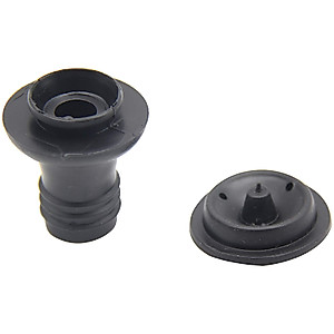 Wine Stoppers, Vacuum Stoppers for Wine Saver Vacuum Pump Preserver Edible Grade Rubber Wine Stopper, Keep Your Wine Fresh Pack of 6