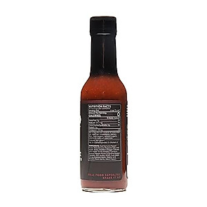 Black Garlic And Carolina Reaper Hot Sauce By Bravado Spice FEATURED ON HOT ONES Gluten Free, Vegan, Low Carb, Paleo All Natural 5 oz Bottle Award Winning Gourmet Hot Sauce