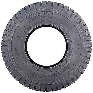 AutoForever 18x8.50-8 Tires Compatible with 4 Ply Lawn Mower Garden Tractor 18-8.50-8 Turf Master Tread