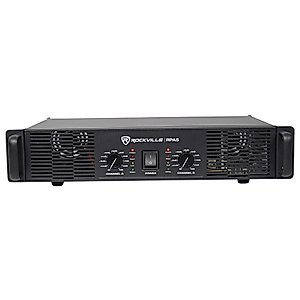 Rockville RPA5 1000w Peak / 400w RMS (200 x 2) 2 Channel Power Amplifier Pro/DJ Amp