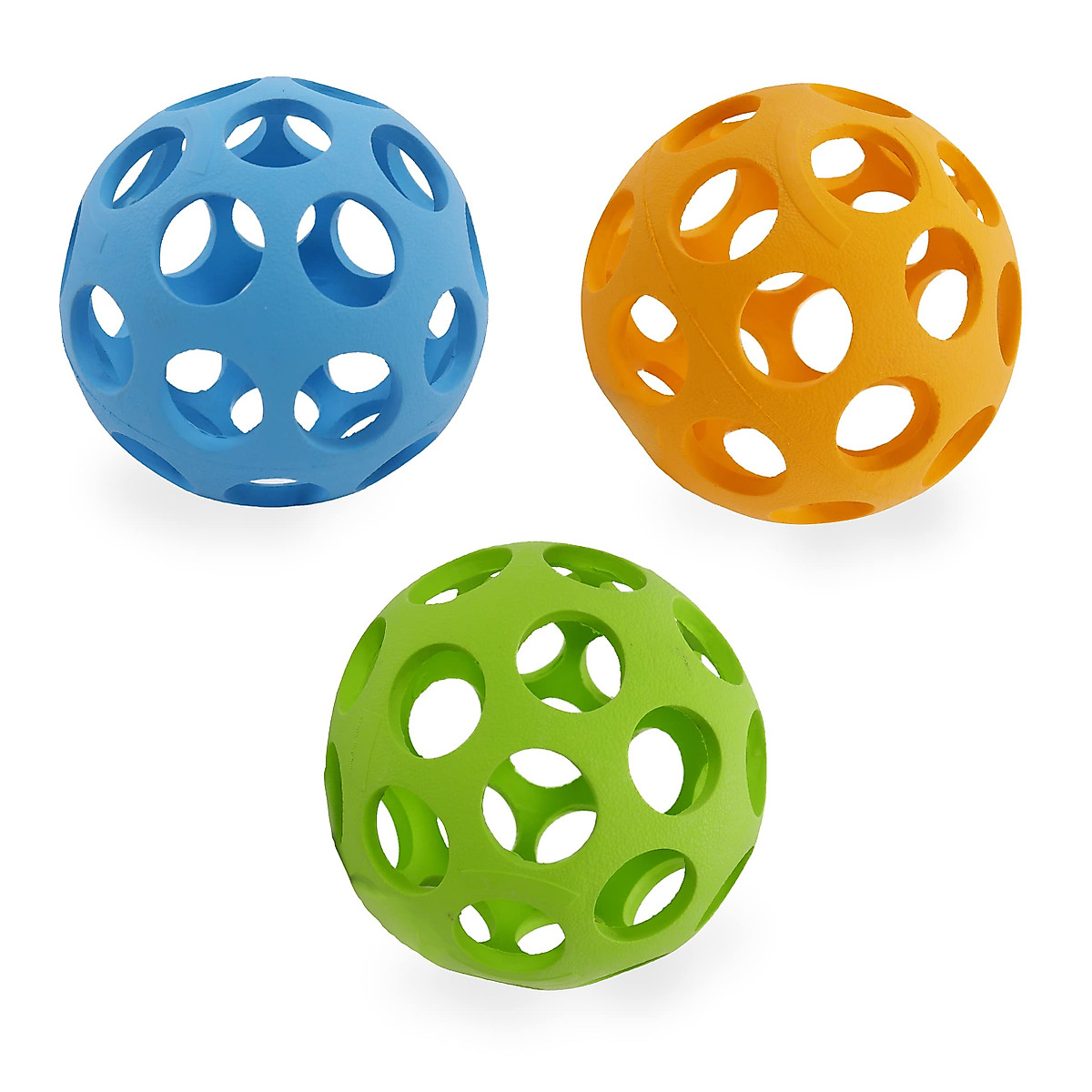 Cyber Rubber Lattice Football Dog Toy