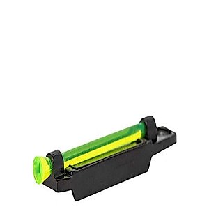 Dead Ringer Accu-Bead| Universal Magnetic Front Sights with Interchangeable Light Pipes | Three Sights Fitting 1/4", 5/16" and 3/8" Ribs, Six Light Pipes,Green