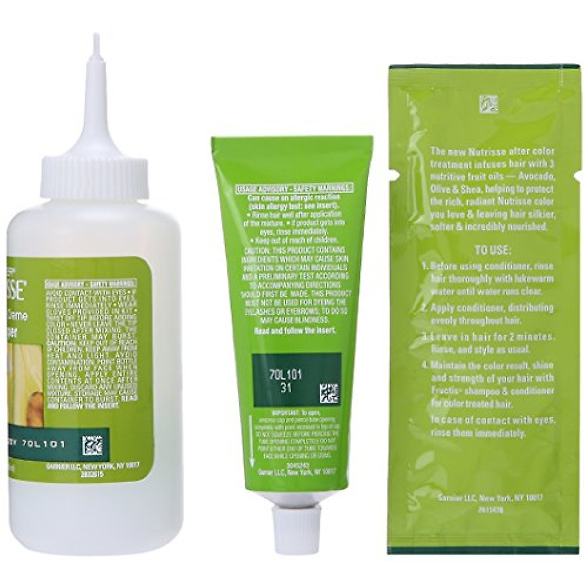 Garnier Nutrisse Nourishing Color Creme, 31 Darkest Ash Brown