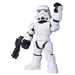 STAR WARS Galactic Heroes Mega Mighties 3-Pack -- Stormtrooper, Darth Vader, and Chewbacca 10-Inch Action Figures, Kids Ages 3 and Up (Amazon Exclusive)