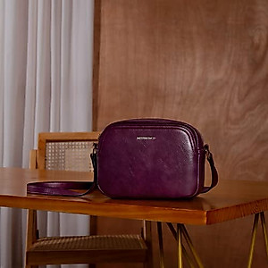 WESTBRONCO Crossbody Bag for Women Vegan Leather Wallet Purses Satchel Shoulder Bags Small Size