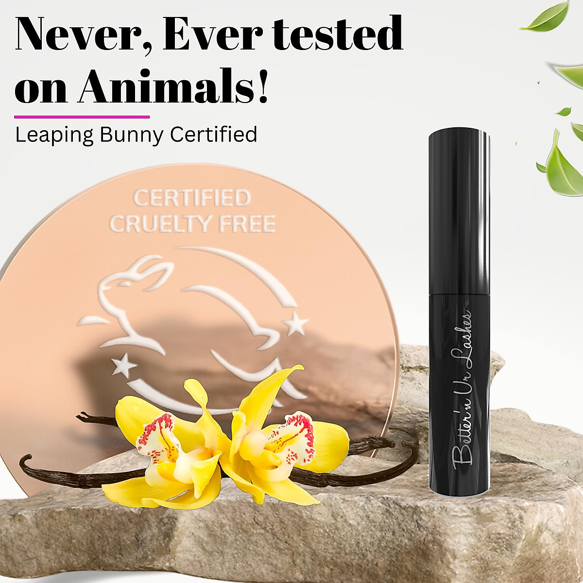Fifth & Skin BETTER'N UR LASHES Natural Mascara | 100% Natural (Black)