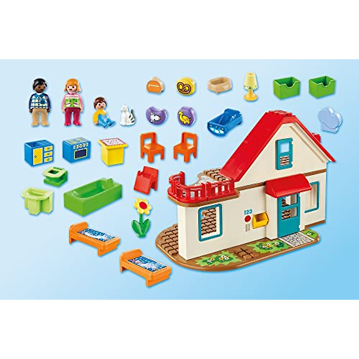 Playmobil 1.2.3 Family Home