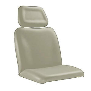 Midmark 002-0824-856 Seamless Upholstery Top for Ritter 230 Procedure Chair, Dark Linen, 28" Width