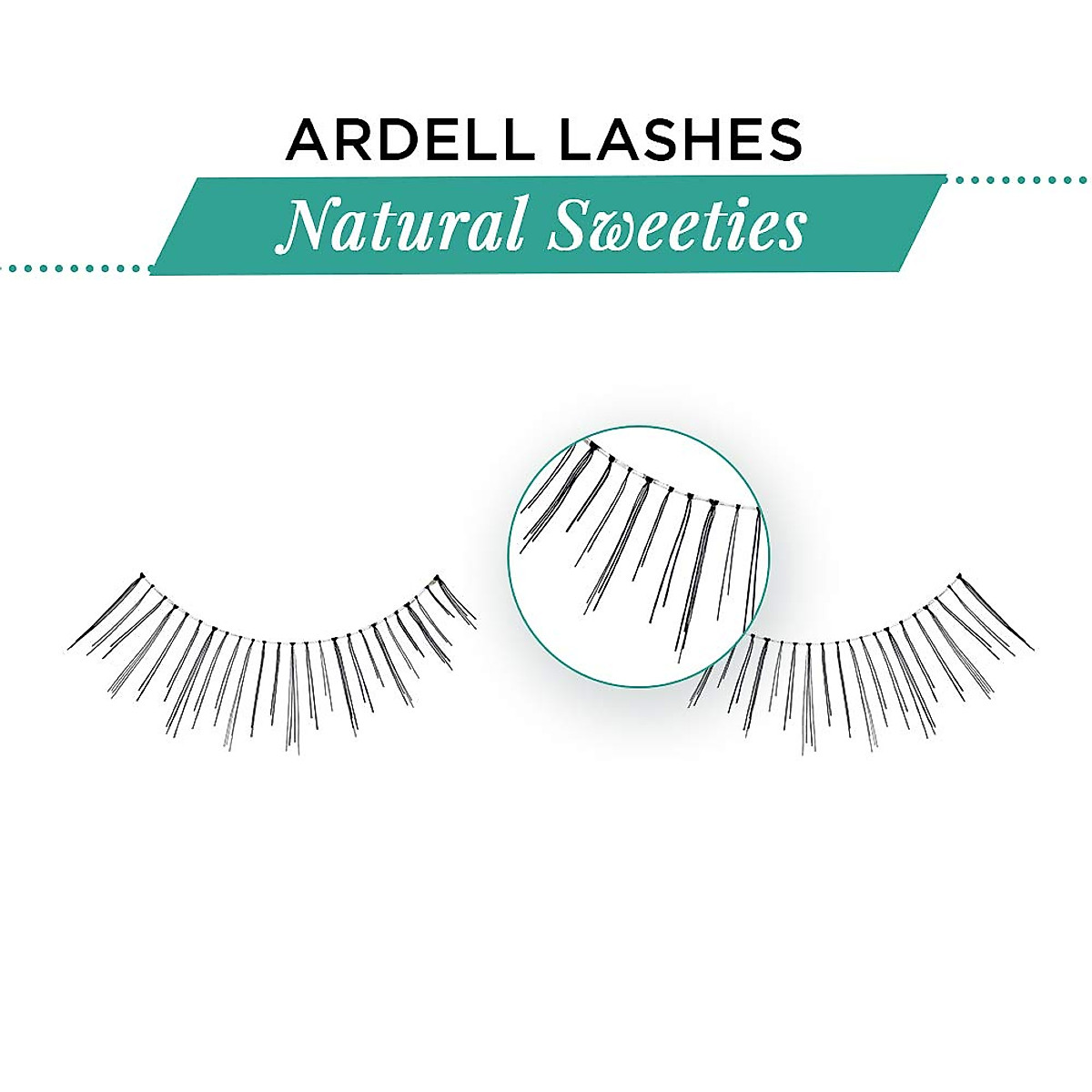 Ardell Natural Lashes False Eyelashes Sweeties Black (4 pack)