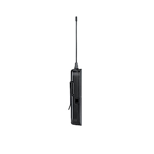 Shure BLX1 Wireless Bodypack Transmitter with On/Off Switch, Adjustable Gain Control, TQG Connector - for use with BLX Wireless Microphone Systems (Receiver Sold Separately) | H10 Band