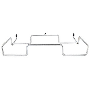 GOTOTOP Outdoor Trash Can Bracket,Metal Hanging Garbage Bags Plastic Holder Garbage Table Rack for Kitchen, Pantry, DormRoom, Camping, Hiking 13.6 x10.2 X 1.8