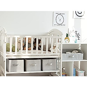 StorageWorks 2-Pack Narrow Storage Bins with 3-Pack Storage Baskets