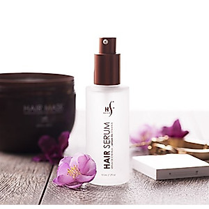 Herstyler Hair Repair Serum - Argan Oil Hair Serum, Vitamin E Hair Serum and Aloe Vera Hair Serum for Frizz Control, Shine and Straightening - Coz Love is in the Hair - 2 Fl. Oz, 60 Ml