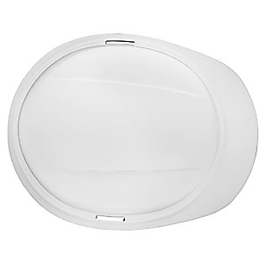 ACERPAL Cap Style Vented White Solid Color OSHA Hard Hat with 6 Point Suspension