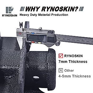 RYNOSKIN Trailer Tow Hitch Receiver Fit 2021-2023 Ford Bronco 2 Door & 4 Door Class 3 Rear Trailer Hitch with 2" Square Receiver Heavy Textured Black