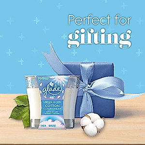 Glade Candle Jar, Air Freshener, Cotton Cloud Dream, 3.4 oz