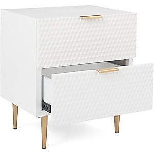 Amazon Brand – Rivet Kingston Modern Dresser 19.69"W, White
