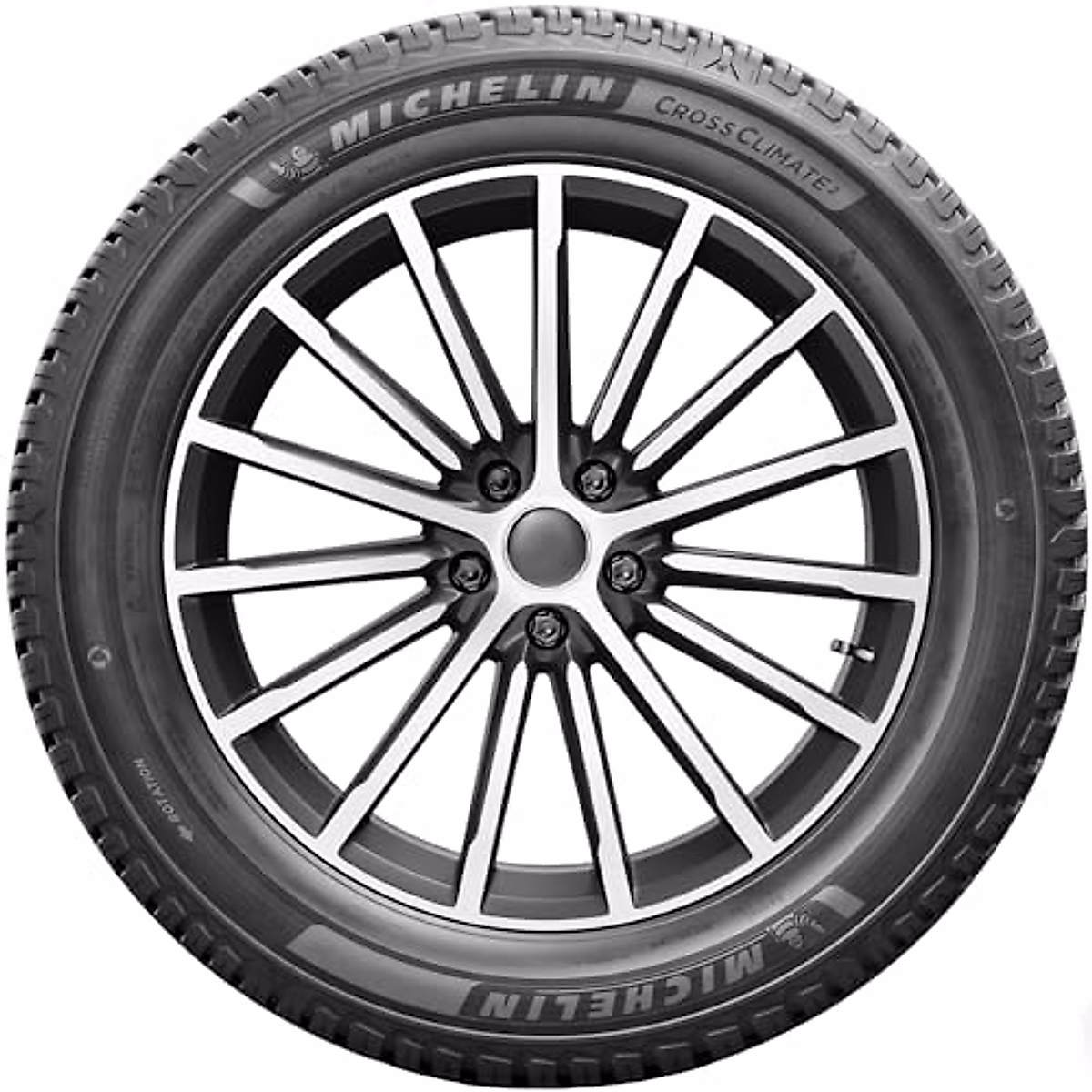 MICHELIN CrossClimate2 All-Season Car Tire for SUVs and Crossovers - 245/55R18 103V