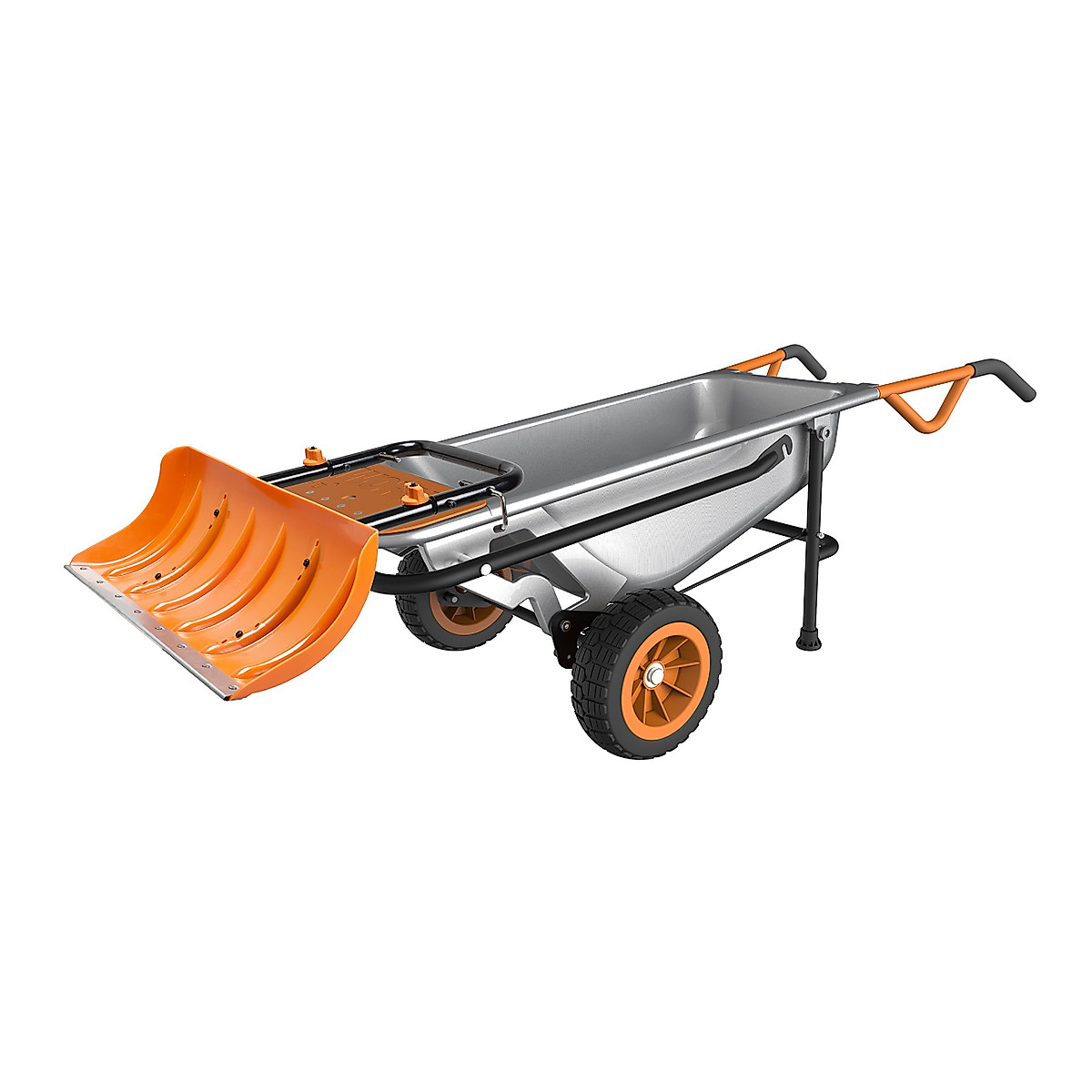 WORX WA0230 AeroCart Wheelbarrow Snow Plow