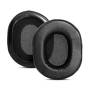 Upgrade Replacement Earpads Compatible with Audio-Technica ATH-PDG1 PG1 Gaming Headset Memory Foam Cushions (Protein Leather)