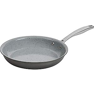 Trudeau Pure Ceramic Frying Pan, 10-Inch, Grey
