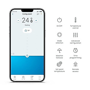 AIRZONE | Aidoo WiFi Control for Air Conditioners | Compatible with DAIKIN RES | WiFi connection | Remote Control | AZAI6WSCDA0