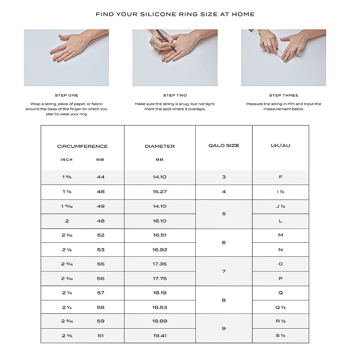 QALO Women's Rubber Silicone Ring, Classic Thin Line Silicone Wedding Ring for Women, Breathable, Durable Engagement Silicone Band, 5.5mm Wide 2.5mm Thick, Red, Size 9