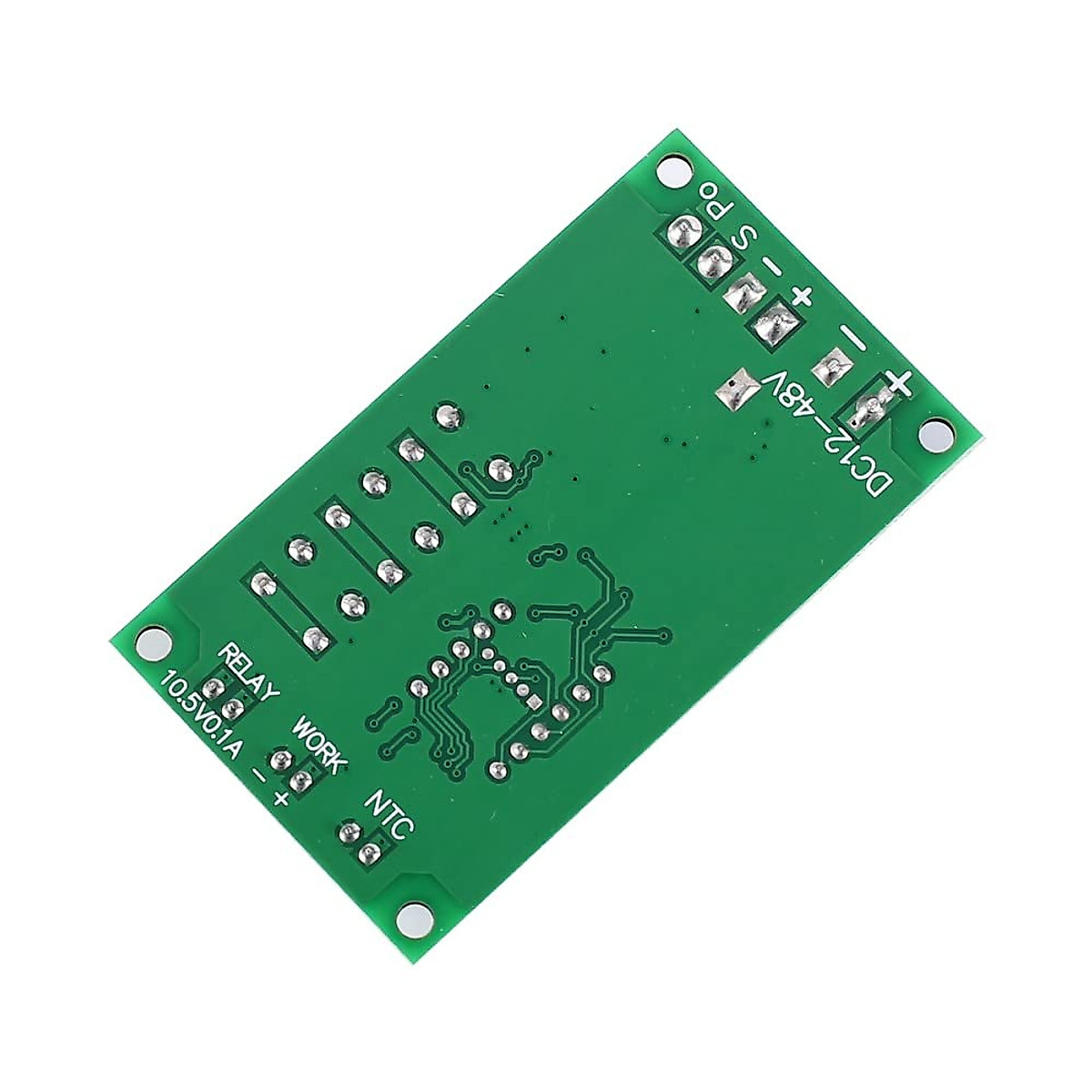 DONGKER PWM Driver Module,DC 12V 24V 48V 4-Wire Fan Temperature Controller for PC Fan/Alarm