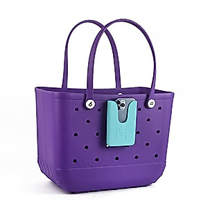 Tributary Brands - Phone Holder Compatible with Bogg Bag - Universal and Made of Silicone Teal