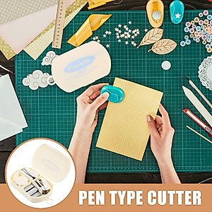 Staplers for Desk Mini Stapler 1 Set Desk Accessory Kits 3 in 1 Desktop Stapler Hole Punch Tape Dispenser Office Supplies Set for Office Home Stationery Gift White Mini Binder