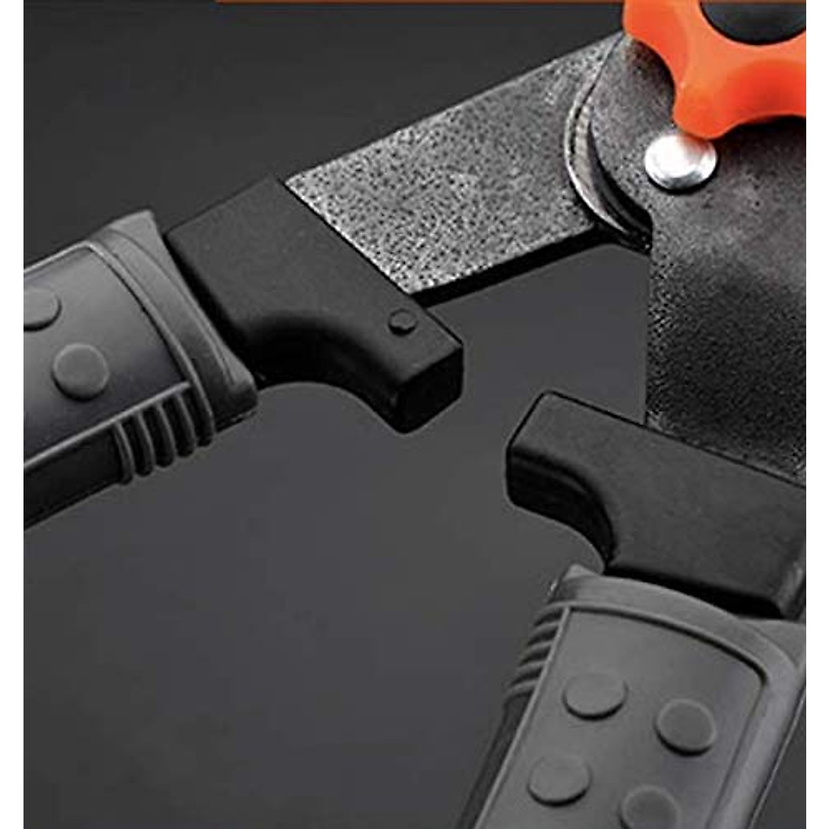 Edward Tools Heavy Duty Hedge Clippers - 25” Manual Garden Hedge Shears with Wavy Carbon Steel Blade for Trimming Shrubs, Boxwoods, Weeds, Bushes - Ergo Rubber Grip Handle