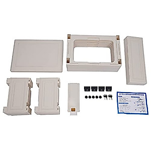 DYRABREST Plastic Dresser Storage Tower, Vertical Clothes Storage Tower Drawers Organizer, Modern Deluxe Closet Drawers Organizer with Wheels for Bedroom Furniture,Home, Office (Type2 with Locks)