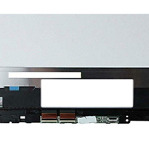 15.6" FHD (1920x1080) LCD Screen Display + Touch Digitizer + Bezel Frame Assembly FRU: 5D10N46974 for Lenovo Ideapad Flex 5-15 1570 80XB 81CA / Yoga 520-15 FHD