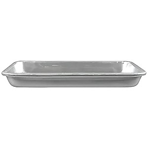 G.E.T. MT-960-SS 9" x 6" Rectangular Aluminum Serving Tray (Tray Only)