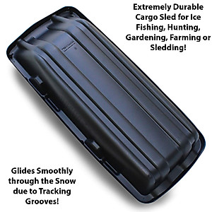 Flexible Flyer Utility Pull Sled. Ice Fishing, Deer Hunting, Firewood, Work Cargo