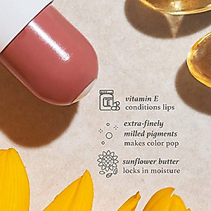 Julep It's Balm: Tinted Lip Balm + Buildable Lip Color - 90's Neutral - Natural Gloss Finish - Hydrating Vitamin E Core - Vegan
