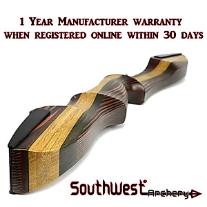 Southwest Archery TigerShark Takedown Recurve Riser - Right Hand