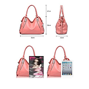 SMALLBLUER Women Hobo Handbag Classic Shoulder Bag Fashion Crossbody Bags Purse-Blue