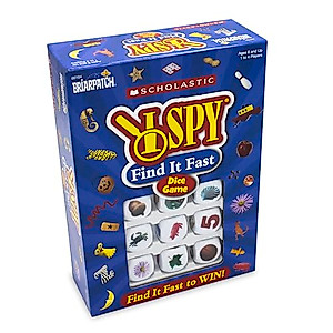 Briarpatch I SPY Find It Fast Game - an Immersive I Spy Adventure for Ages 6+ | Fast-Paced Dice Action, Brain Teasers, Hand-Eye Coordination, and Literacy Skill Building