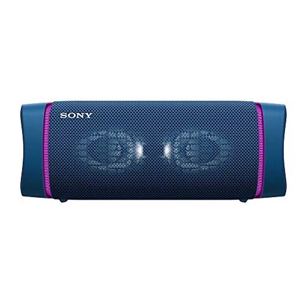 Sony SRSXB33 Extra BASS Bluetooth Wireless Portable Waterproof Compact Speaker (Blue) Bundle with Knox Gear Hardshell Travel and Storage Case (2 Items)