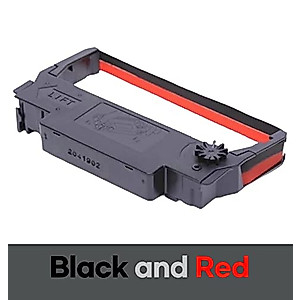 Bixolon (RRC-201BR-16) ERC-30, 16-Pack KD02-00057A Black and Red Ribbon Cartridge ink Compatible with SNBC SRP-275 & SRP-270 (GRC-220BR)