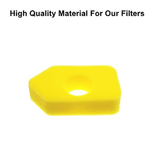 MOWFILL 5 Pack 698369 Foam Air Filter Replace for BS 698369 4216 5088 5099 5086K 5088H MTD 490-200-0011 Craftsman SPA8S1062853001 Fits 9B902, 98902, 98982, 10A902, 10B902, 10A982 Engines