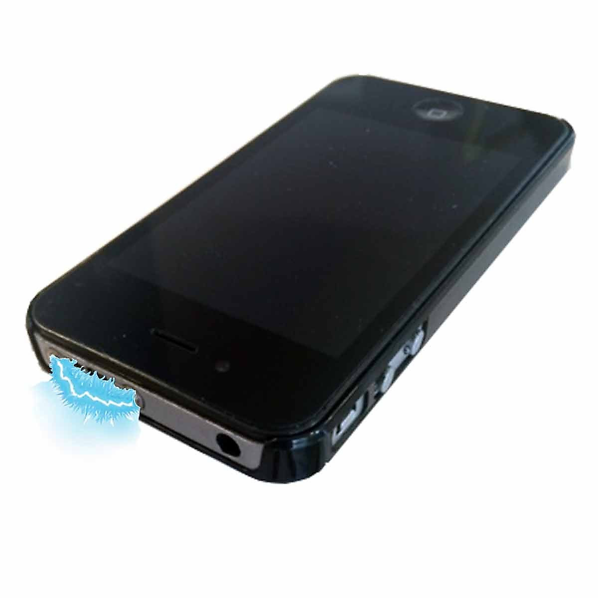 Smart Phone Black Flashlight Stun Gun