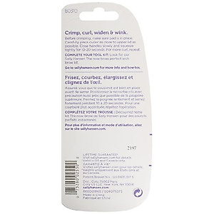 Sally Hansen Sexy Curls Precision Eyelash Curler with Refill, Eye-Opening, 1 Ct,Lash Curler, Eyelash Curler Refills, Pinch Proof, Lifetime Guarantee