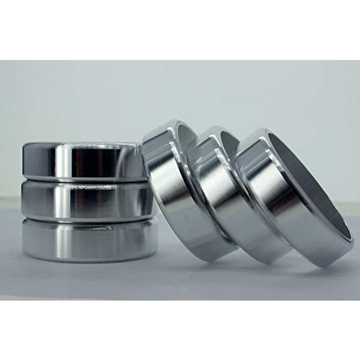 DODOFUN Upgrade Version Bisquette Savers for Bradley Smoker Wood Spacer Aluminum Pucks BBQ (Pack of 6)