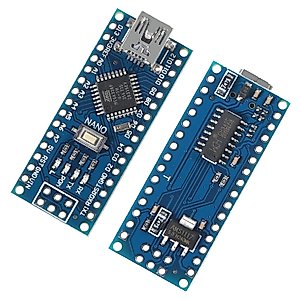 AOICRIE 3pcs Nano V3.0 ATmega328P CH340G 5V 16M Mini USB Micro Controller Board Development Board with PIN Headers Pin Unsoldered (3PCS Nano V3.0 ATmega328P)