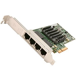 Intel E1G44HTBLK Networking Card Ethernet Server Adapter I340 Quad Port PCI Express Copper 1Gb