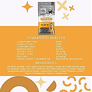 I AND LOVE AND YOU Treat Meow Lickable Cat Treats - Seafood Puree - Immune Support, Squeeze Treat, 0.5oz, 4ct