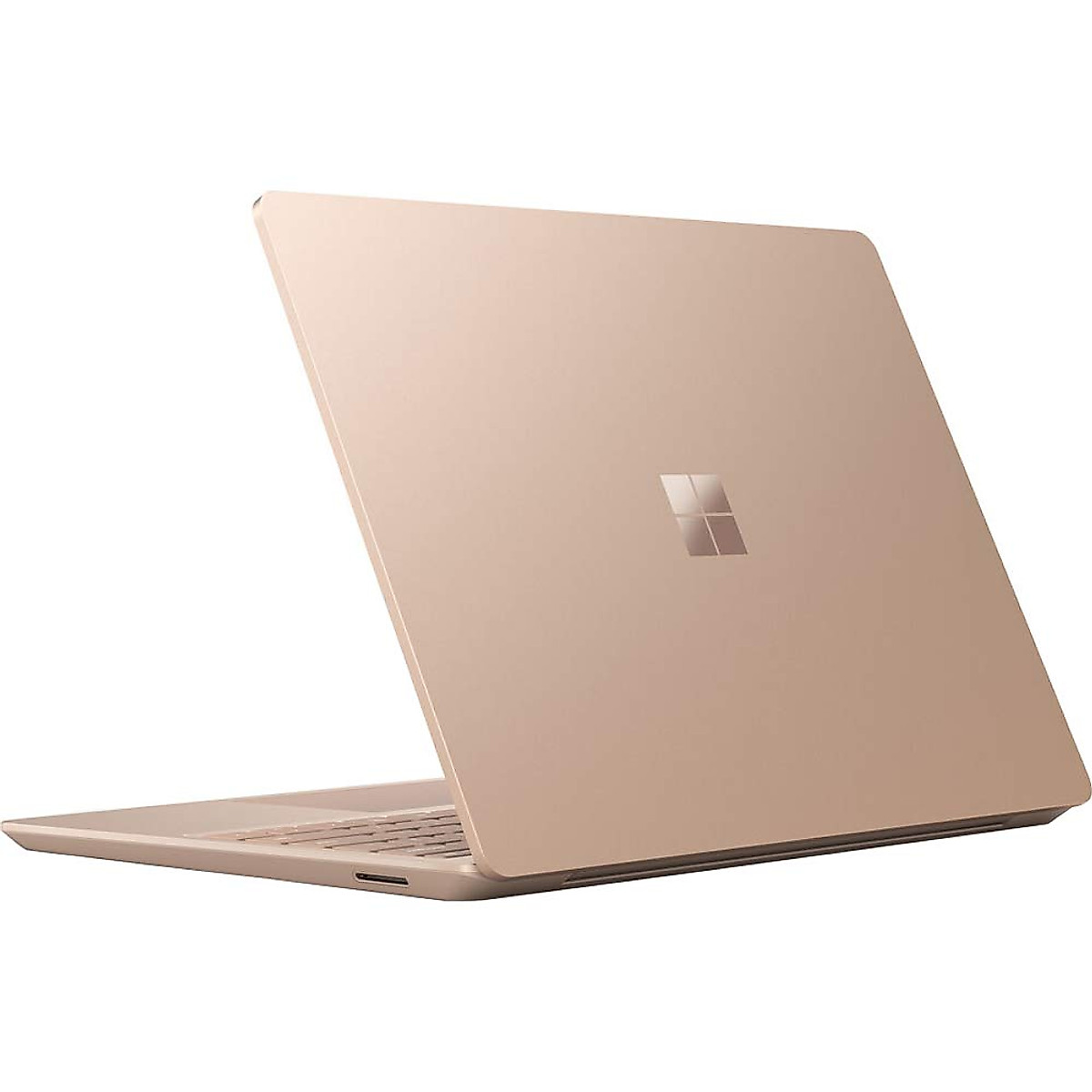 Microsoft Surface Laptop Go 12.4" Intel i5-1035G1 8GB/256GB Touchscreen, Sandstone Bundle w/Elite Suite Software (Office Suite Pro, Photo Editor, PDF Editor, PCmover Pro) + 1 YR CPS Protection Pack