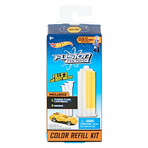 Hot Wheels Fusion Factory Color Refill Kit, Yellow